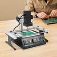 IR6500 1250W ACHI BGA IR Infrared Rework Soldering Station Reflow ...