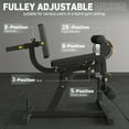 Duty Leg Extension & Curl Machine with Linear Bearings - Adjustable ...