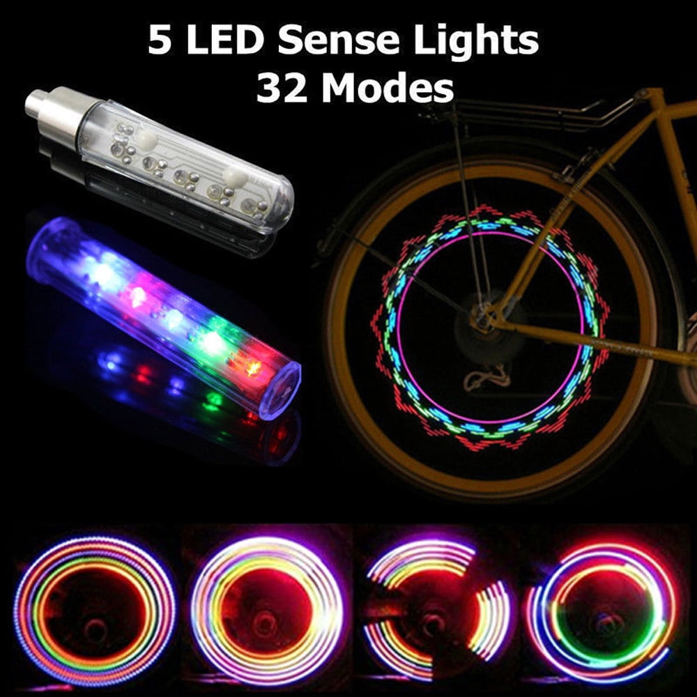 IClover Led Bike Wheel Lights – A01 Waterproof Bright Bicycle Light ...