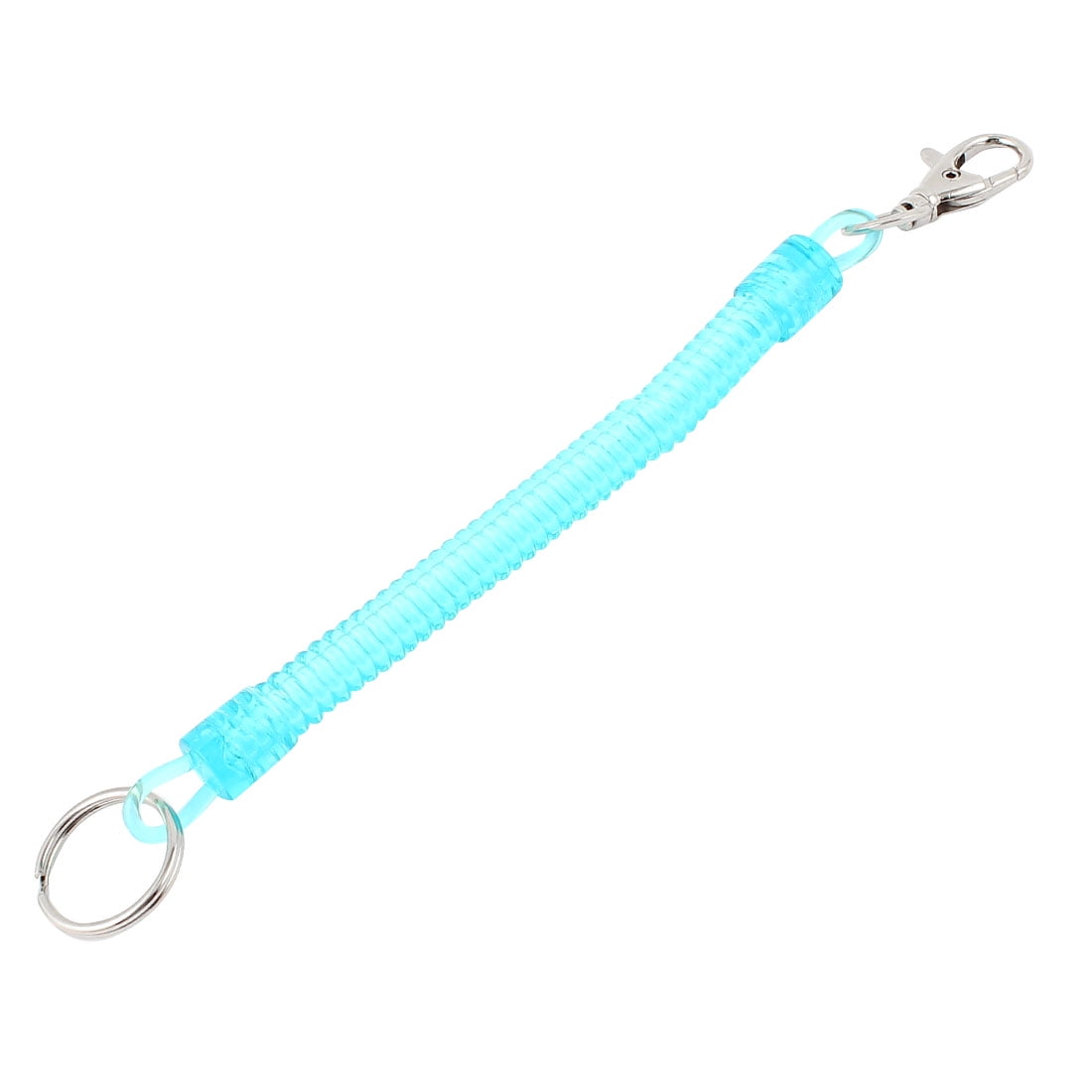 Unique Bargains Spring Coiled Plastic Stretchy Key Chain Ring Spiral ... Unique Bargains Spring Coiled Plastic Stretchy Key Chain Ring Spiral ...