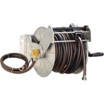 Giraffe Tools Heavy Duty Garden Hose Reel Wall Mount Water Hose Reel ...