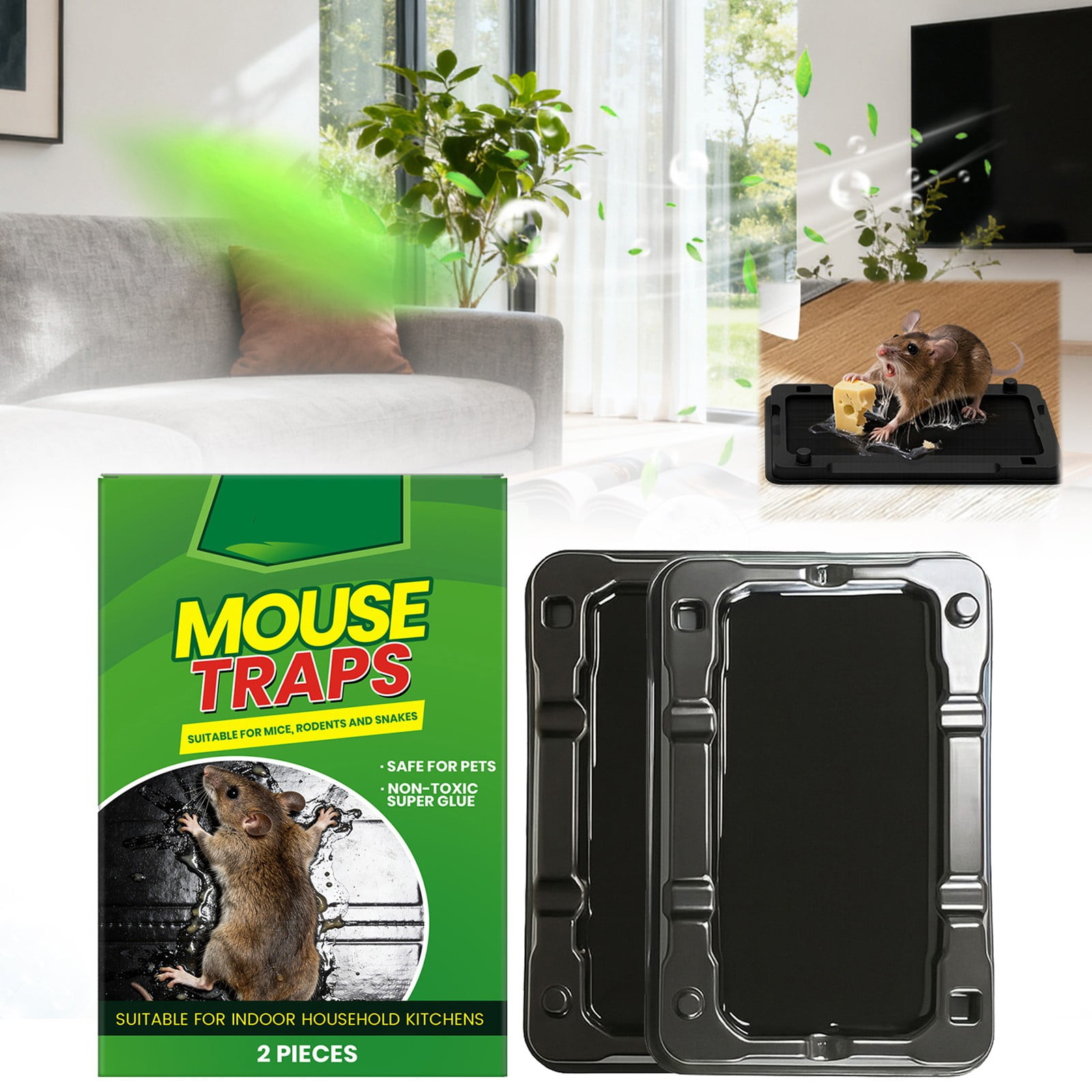 Click here for Xixi Larger Heavier Glue For Mice & Sticky Indoor... prices