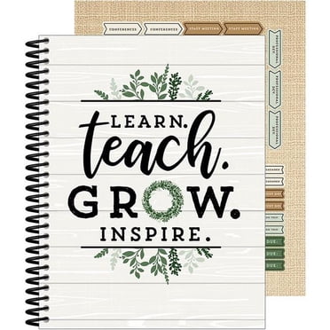 Clever Fox Teacher Planner - Turquoise - Walmart.com