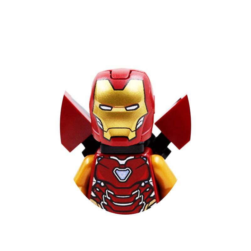 Hasbro Marvel Building Blocks, Iron Man, Tony Stark, Mini figuras ...