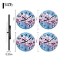Battery Operated Analog Wall Clocks Non-Ticking Silent Modern Clock ...