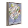 Stupell Industries Floral Inspiration On Love Brown Framed Floater ...