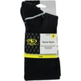 Athletic Works 2 Pack Soccer Sock Small Black - Walmart.com
