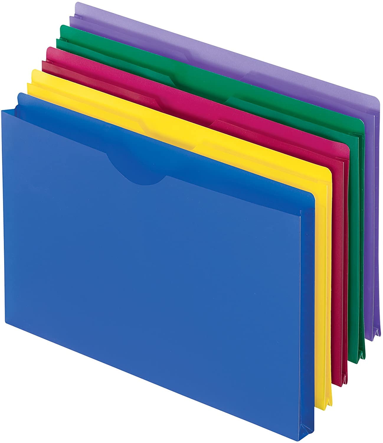 Pendaflex Poly File Jackets, 5 Pack, Legal, Assorted 50993 | Walmart Canada