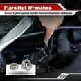 12-Piece Flare Nut Wrench Set, Metric & Standard, 12-Point Line Wrench ...