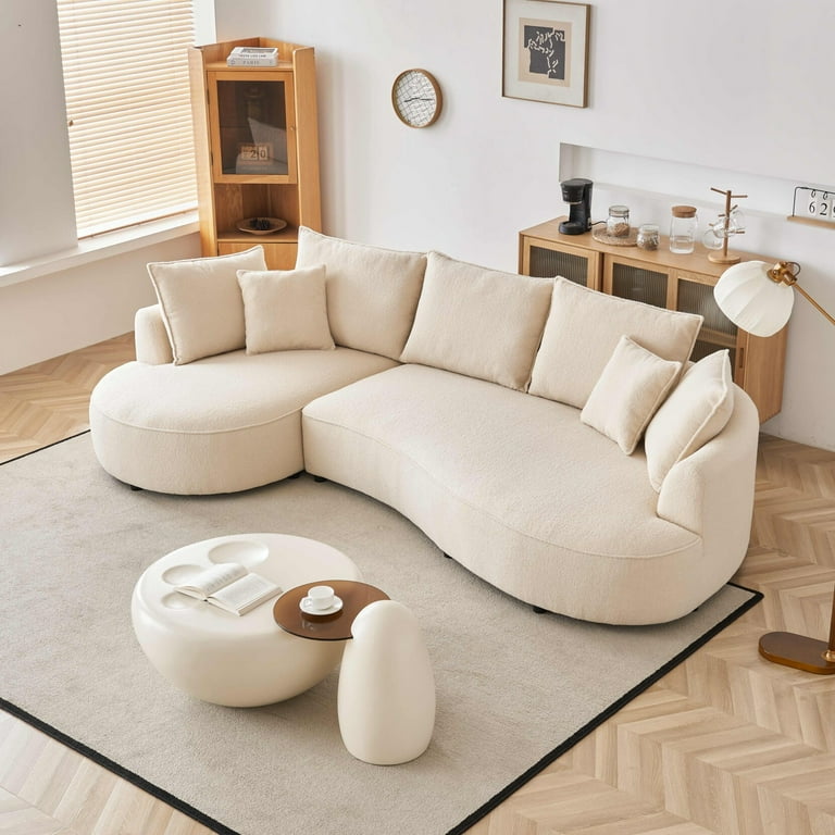 Large curved couch store