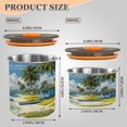 17OZ Food Storage Can - Keep Coffee Tea Flour & More Fresh - Ideal for ...