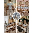 Blue Vintage Floral Table Runner With Matching Placemats, Washable ...