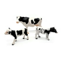 Schleich - Farm World: Holstein Cow Animal Toy Figurine Educational ...