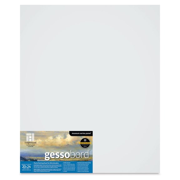 Ampersand Claybord - 12" x 24", 2" Deep Cradled - Walmart.com