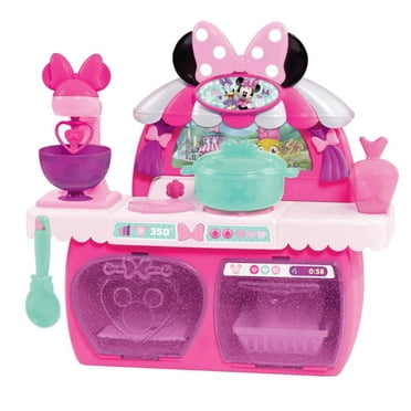 Disney Junior Minnie Mouse Kitchen Playset with Sounds, Extra ...
