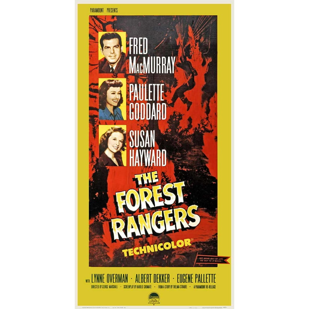 The Forest Rangers - movie POSTER (Style A) (20" x 40") (1942 ...