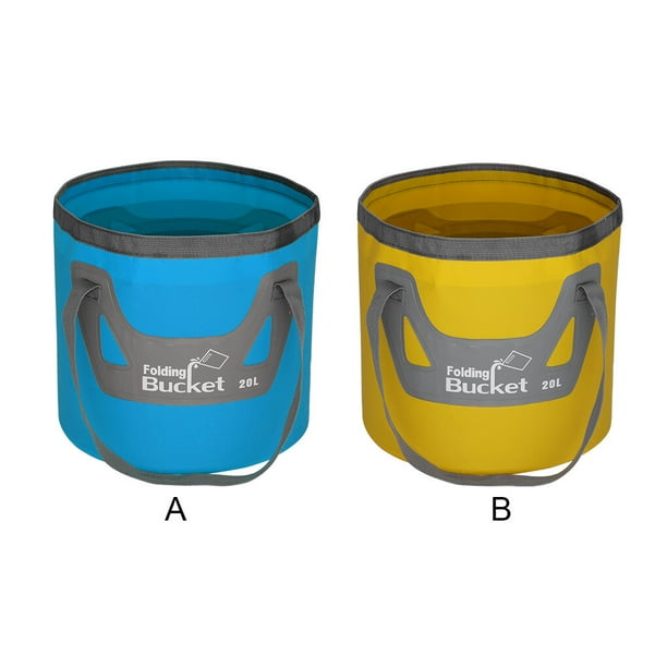 Water Bucket PVC 20L Foldable Water Container Water Bucket; 20L Water ...