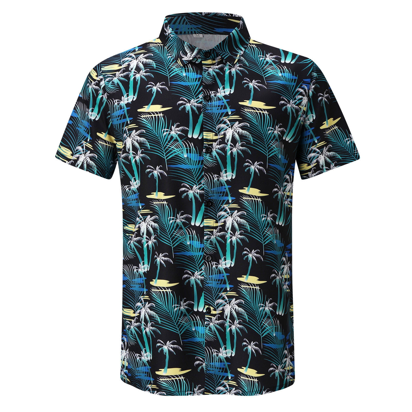 Click here for Aqestyerly Mens Hawaiian Shirt Printed Short Sleev... prices
