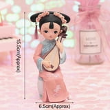 Anime Figure Chinese Vintage Style Decorative Resin Cartoon Girls Model ...