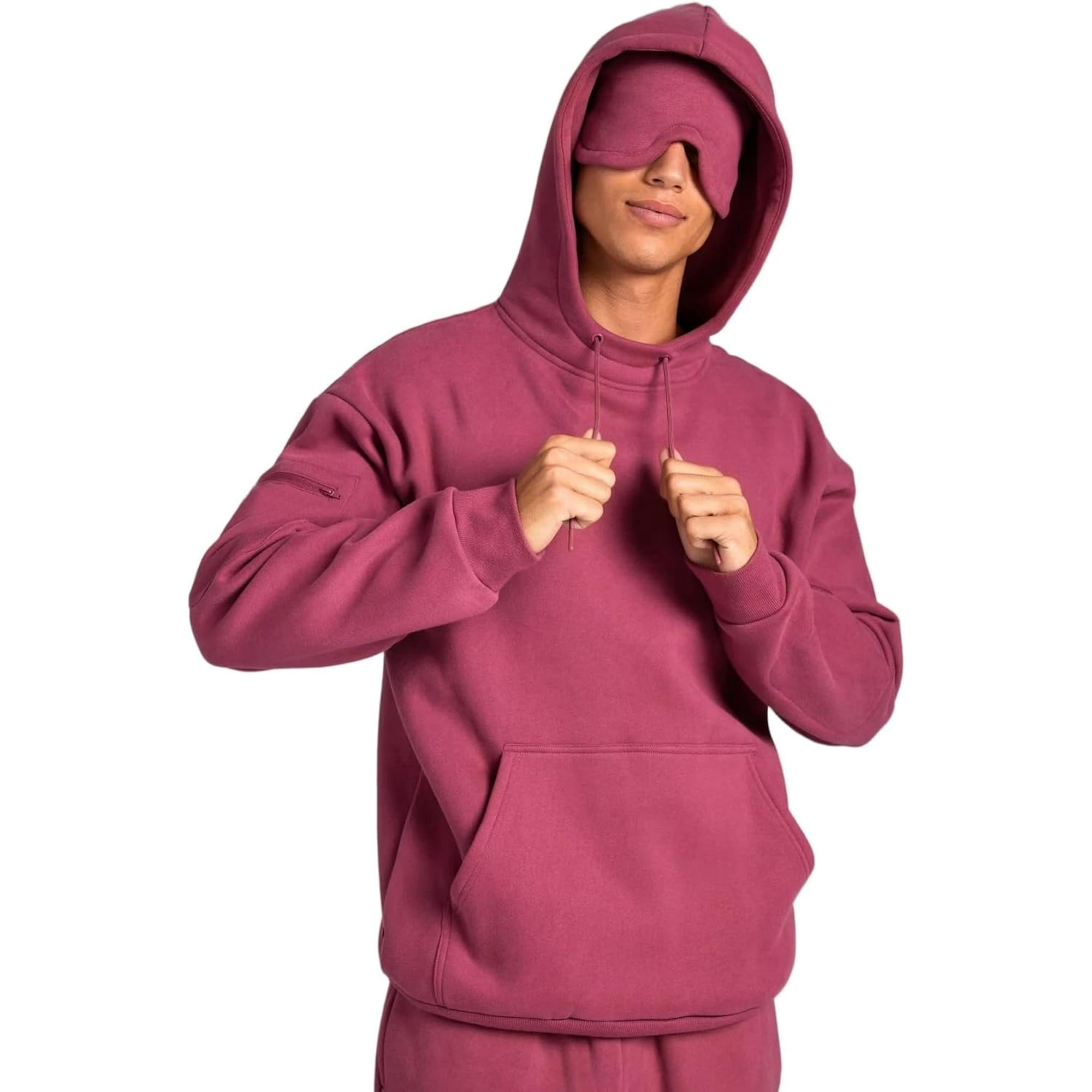 Click here for Snbidmk Travel Hoodie With Eye Mask Hoodie With Ey... prices