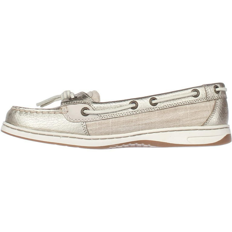 Silver Sequin Sperry Shoes