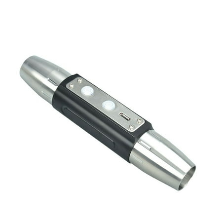 keepw Jewelry Bright Flashlight Stainless Steel Rechargeable Dimmable ...