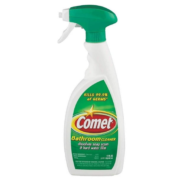 Comet 16529606861 Bathroom Cleaner Spray, 17 Ounce - Walmart.com