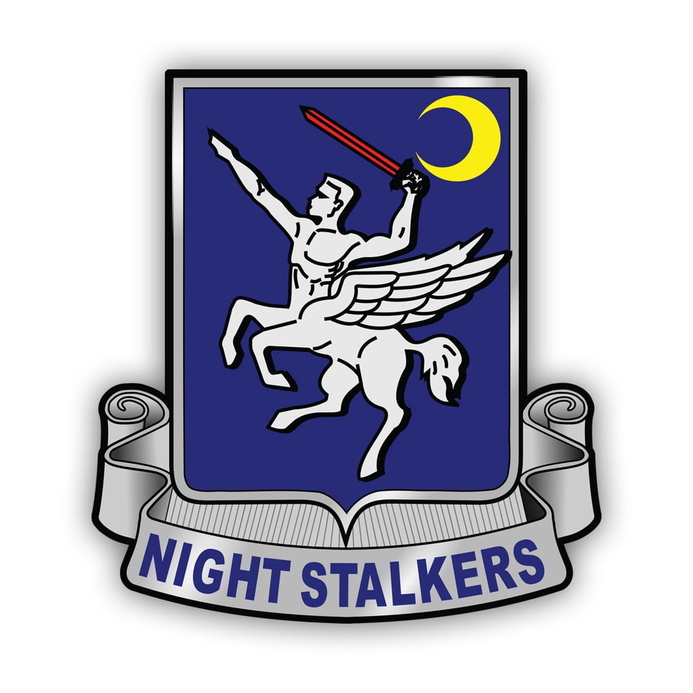 160th SOAR Night Stalkers Seal Sticker Decal - Self Adhesive Vinyl ...