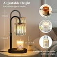 Candle Warmer Lamp with Timer, Dimmer Adjustable Height, Birthday Gifts ...