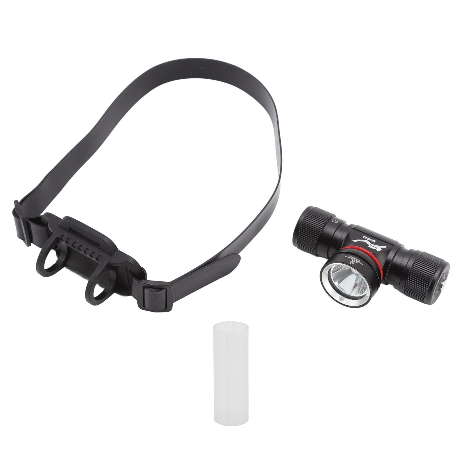 Linterna frontal de buceo impermeable de 10 W, 1000 lm, 5 modos ...