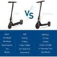 "Hiboy S2R Plus Adult Electric Scooter, 350W, 22 Miles Range, 9"" Tires, Foldable, Detachable ...