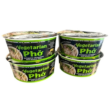 Pholicious Authentic Pho Vietnamese Rice Noodle Soup, Variety Pack 4 Pk ...