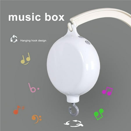 Baby Music Box Built-in 35 Songs Home Cradle Kids Music Box Toy Support ...