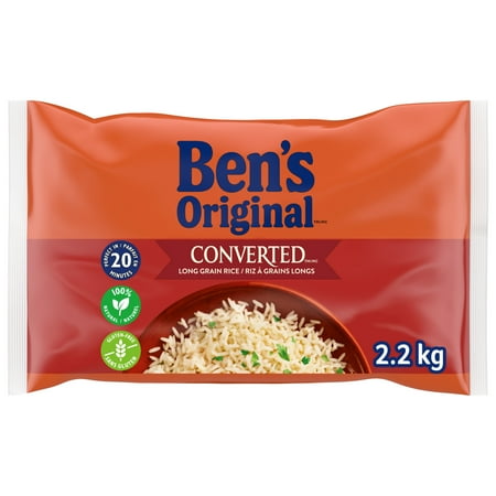 BEN'S ORIGINAL™ CONVERTED™ Long Grain Rice, 2.2kg | Walmart Canada