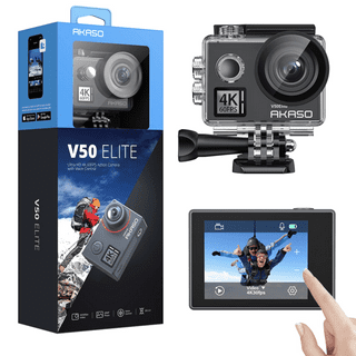 Dragon Touch Vision 3 Pro Action Camera,16MP 4K/60FPS 100ft Underwater ...