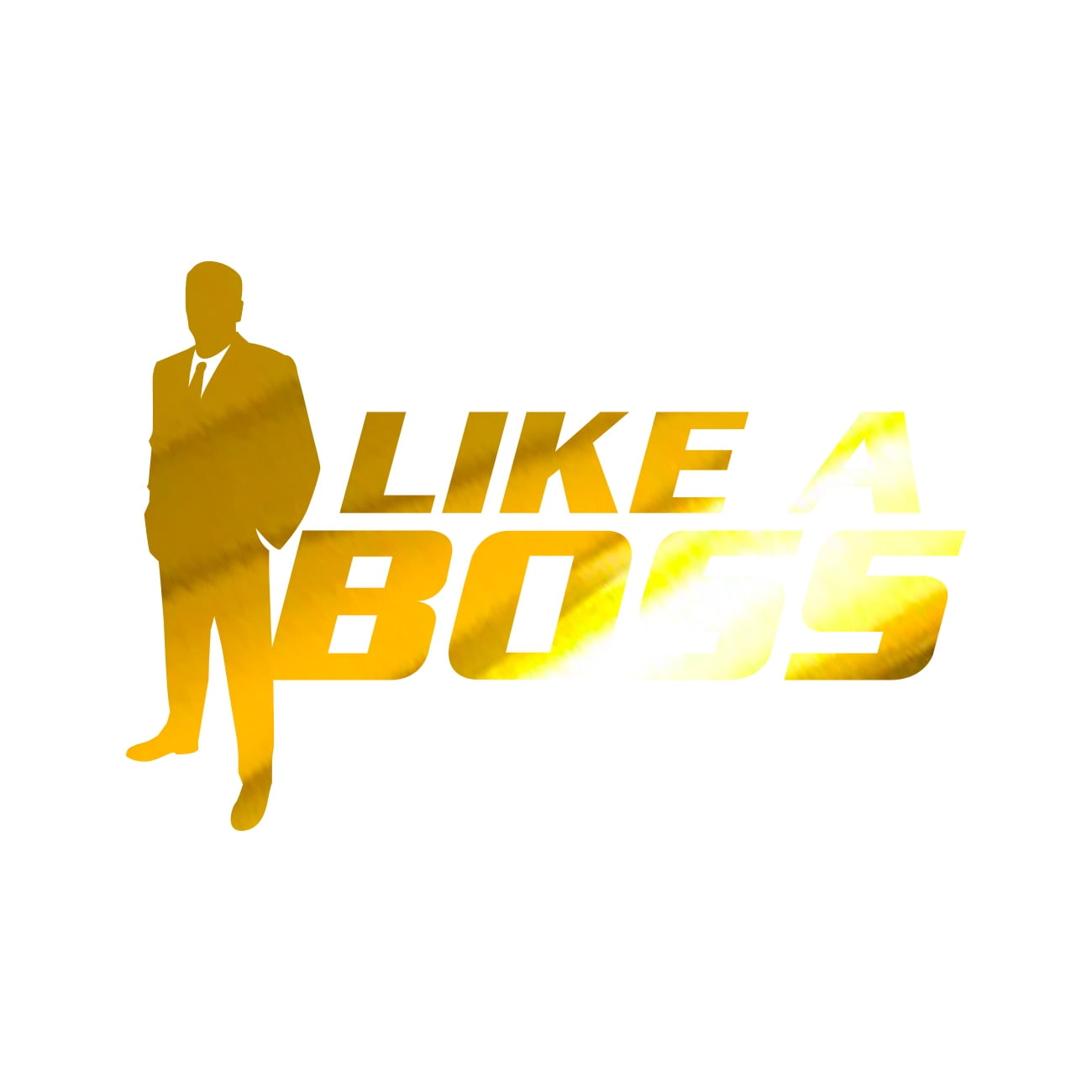 Like A Boss Sticker Decal Die Cut - Self Adhesive Vinyl - Weatherproof ...