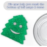 Scrub Daddy Winter Shapes 3ct Non-Scratch Cleaning Sponges, Dish Safe ...