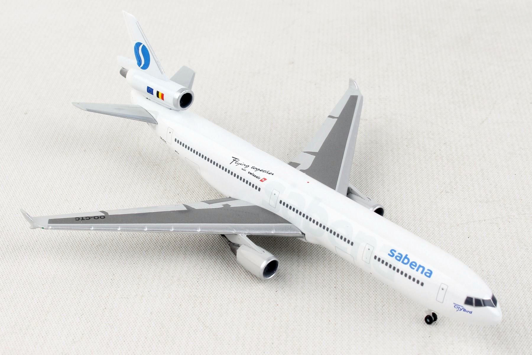 Herpa HE535588 1-500 Scale Sabena MD-11F Model Aircraft Toy - Walmart.com