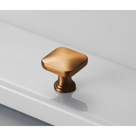 4 Pack Coffee Cabinet Knobs 28.5mm Single Hole Cabinet Handles Dresser ...