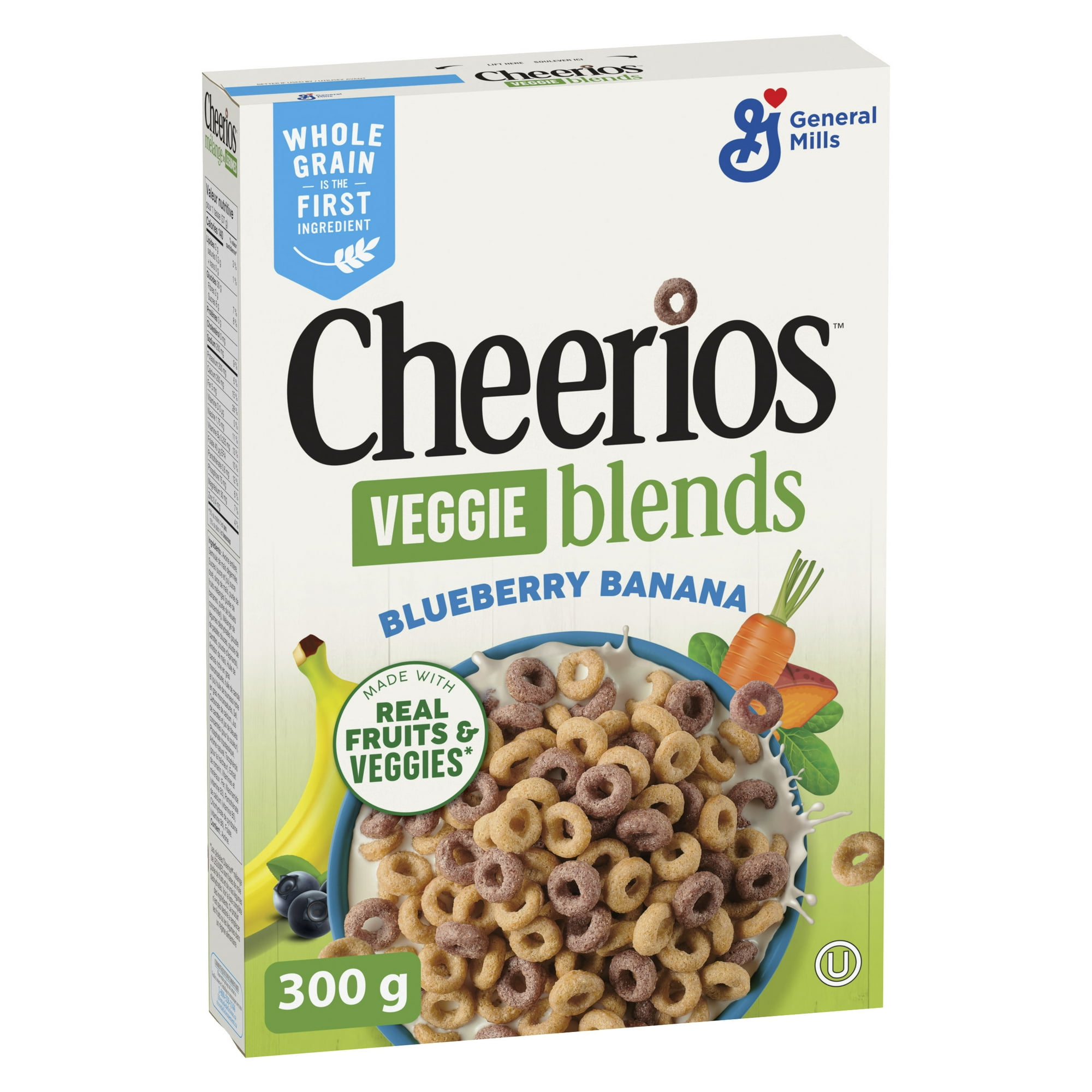 Click here for Cheerios Veggie Blends Blueberry Banana Cereal  Wh... prices