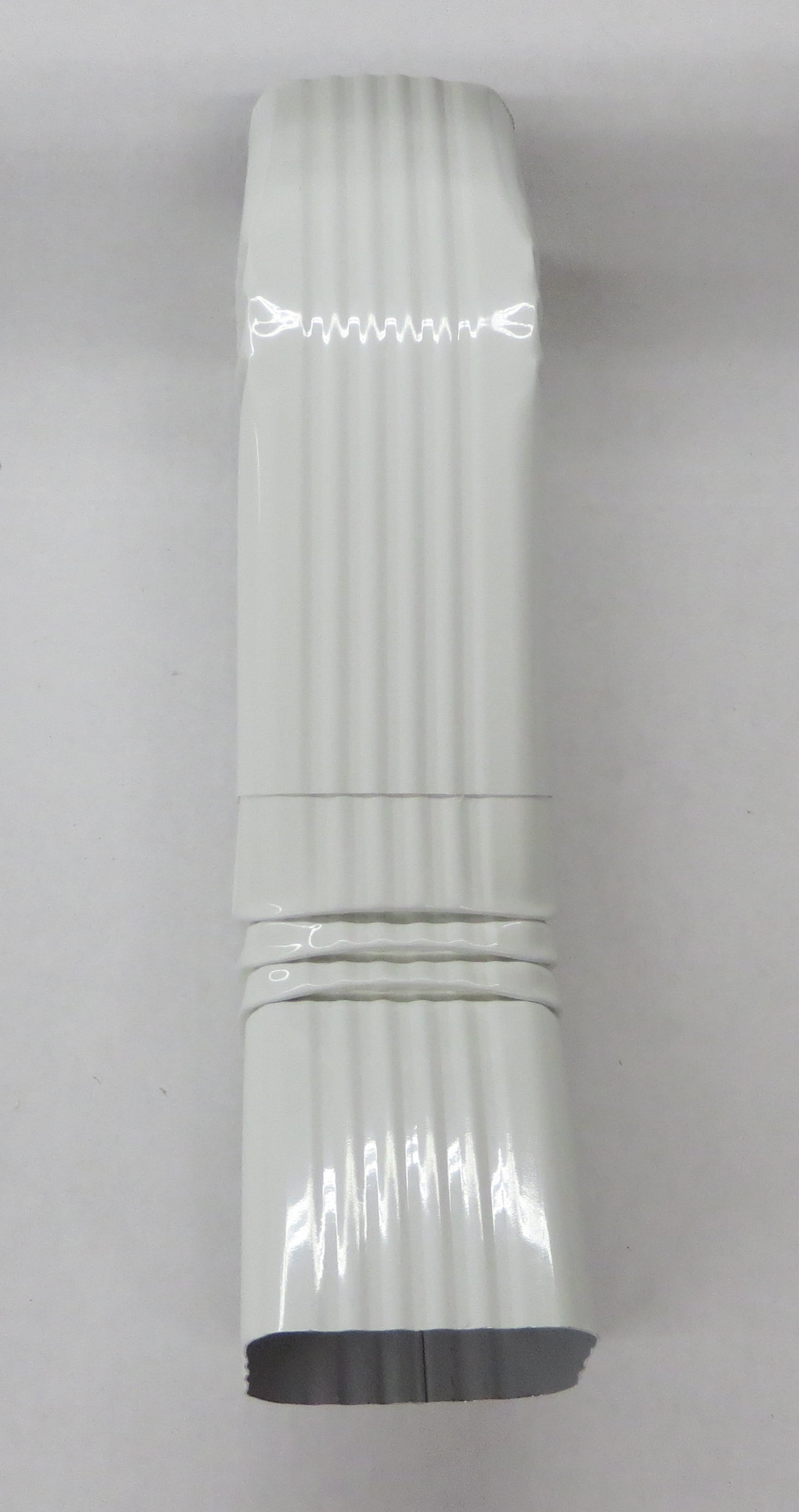 Aluminum Offset Downspout Elbow (2x3 A, HIGH GLOSS WHITE) - Walmart.com