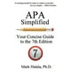 APA Simplified : Your Concise Guide to the 7th Edition (Paperback ...