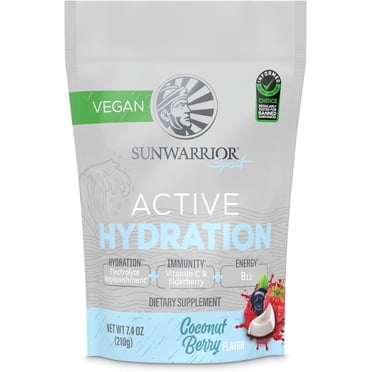 Sunwarrior Active Hydration Powder Electrolyte Packets | Juicy ...