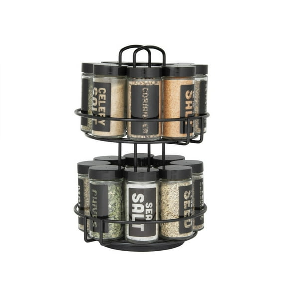 Spice Rack with Spices