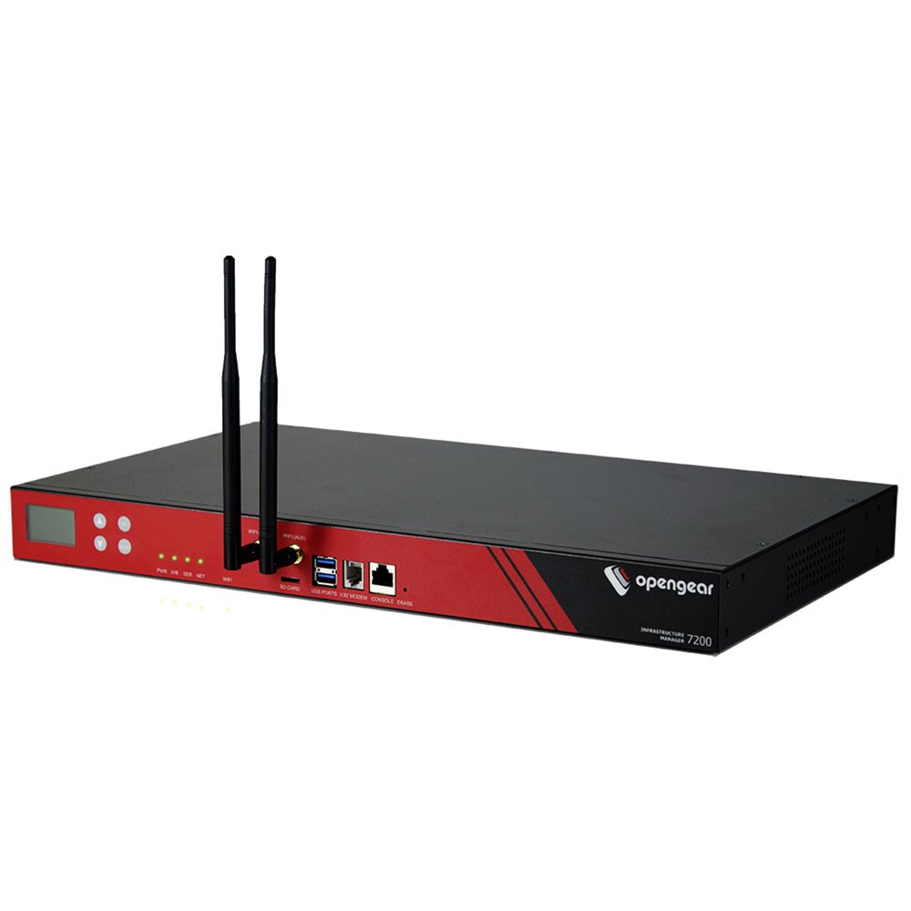 Opengear IM7216-2-24E-DAC-US 16 serial software selectable, dual AC, 24 ...