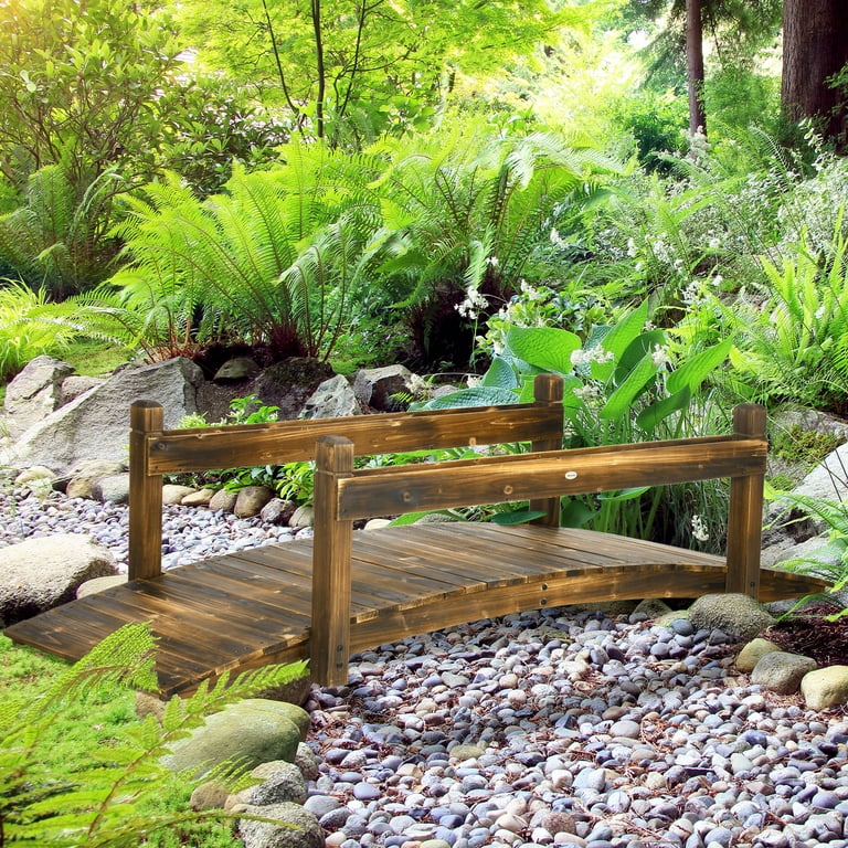 Bridge Backyard Landscape