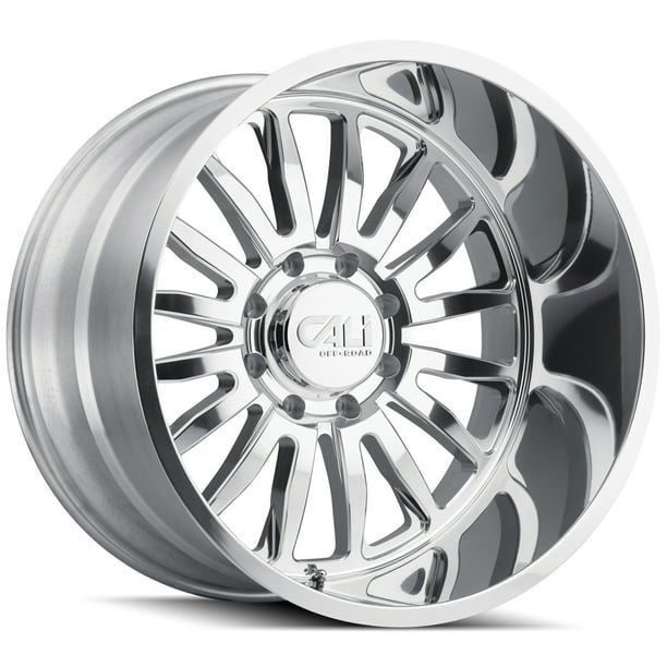 Cali Off-Road 9110 Summit 22x12 6x5.5" -51mm Polished Wheel Rim 22 ...