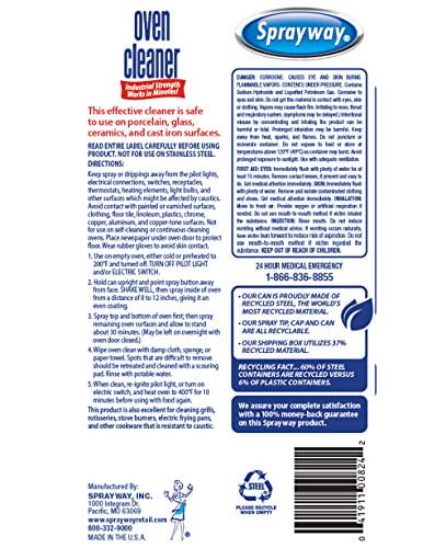 Oven Cleaner Ingredients