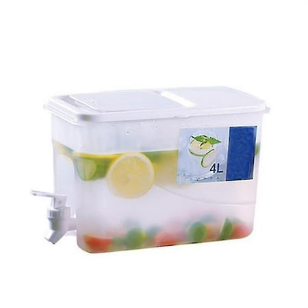 4l Drinks Dispenser Milk Dispenser Fridge Water Dispenser With Tap ...