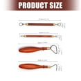 Artistic Pottery Tool Set with Rosewood Handle and Alloy Blades Carving ...